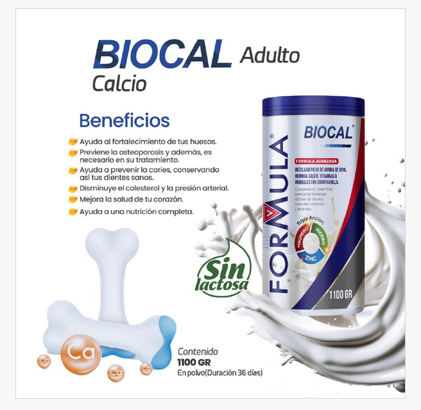Calcio Biocal Ultra Fórmula V 1.1 Kg – TAINO®